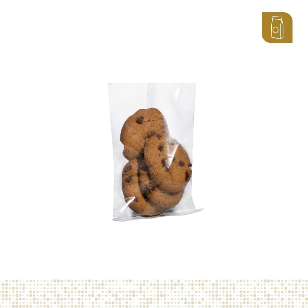 Funda bilaminada transparente 10x15 para snacks